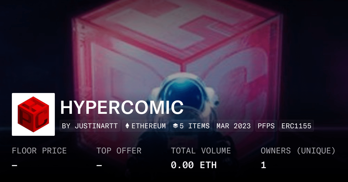 Hypercomic Collection Opensea