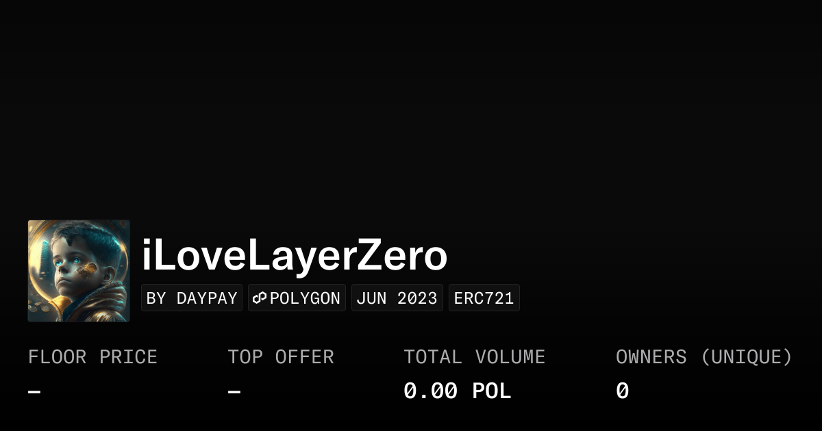 Ilovelayerzero Collection Opensea