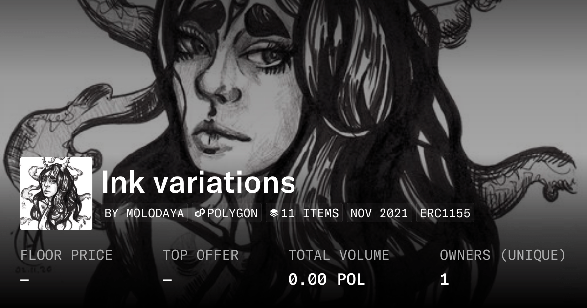 Ink Variations Collection Opensea