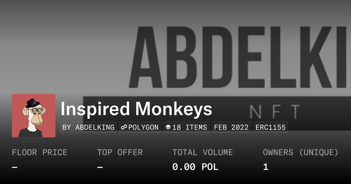 Inspired Monkeys Collection Opensea