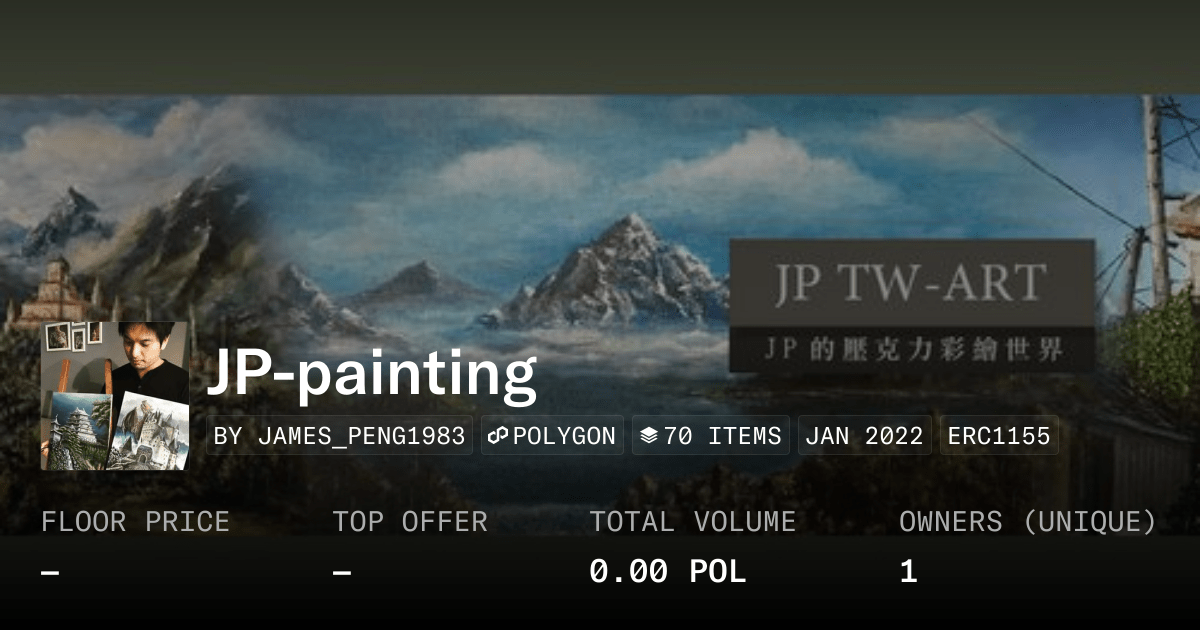 Jp Painting Collection Opensea