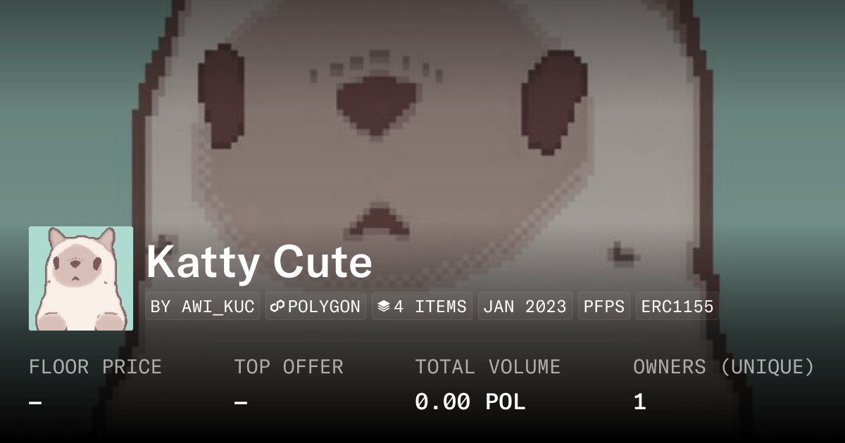 Katty Cute Collection Opensea