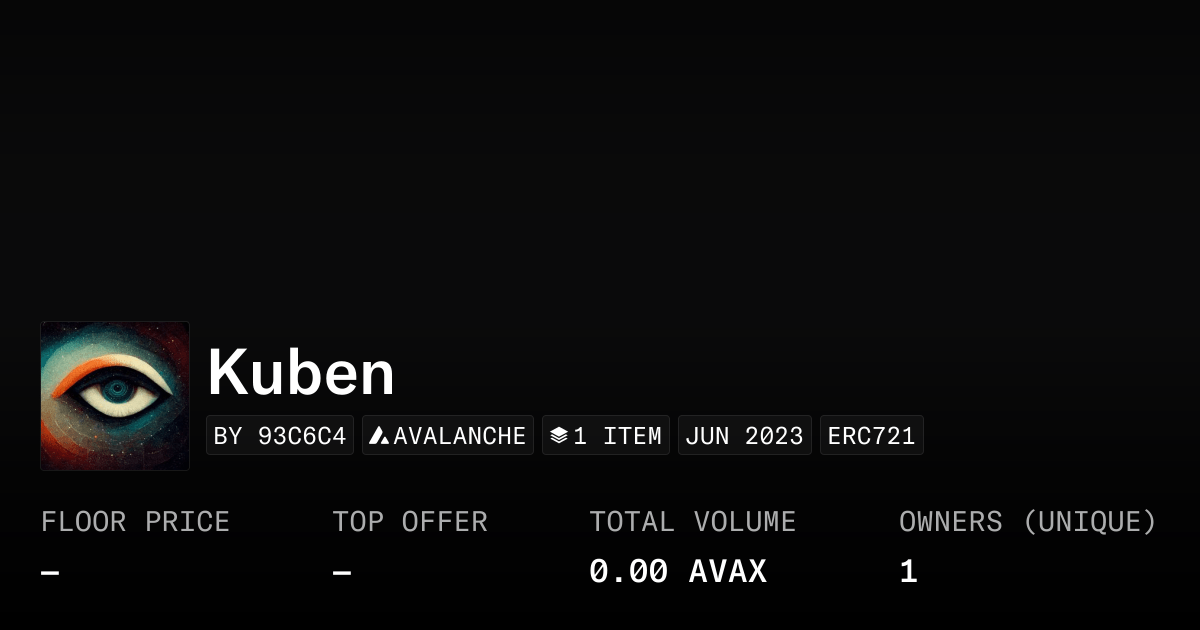 Kuben Collection Opensea