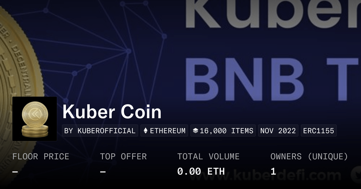 Kuber Coin Collection Opensea