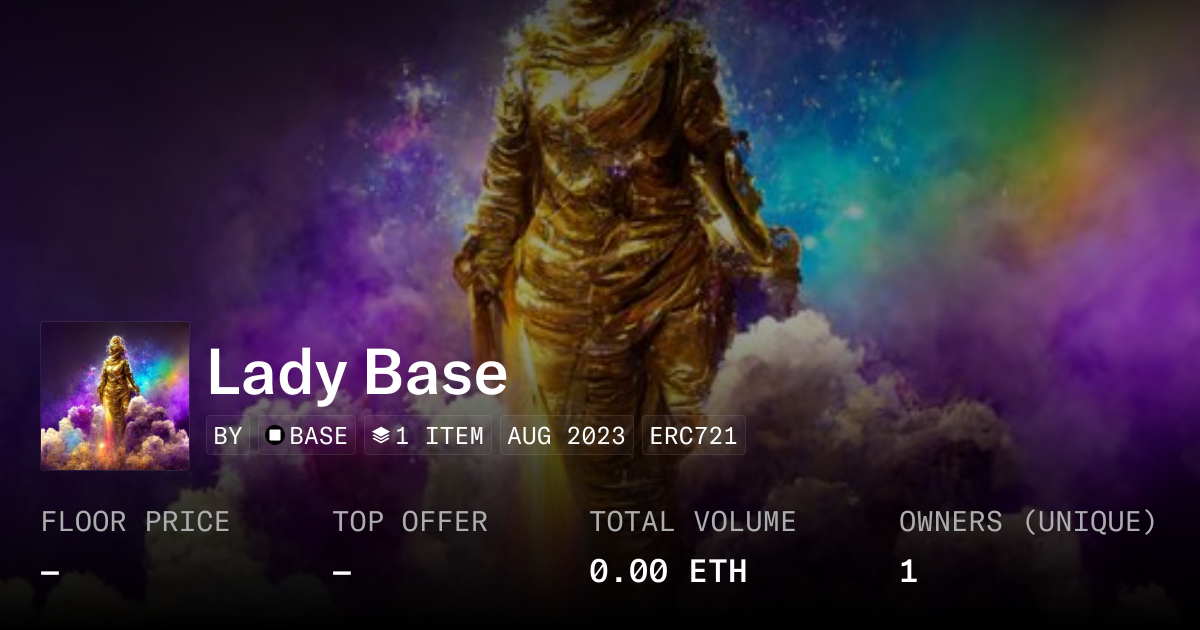 Lady Base Collection Opensea