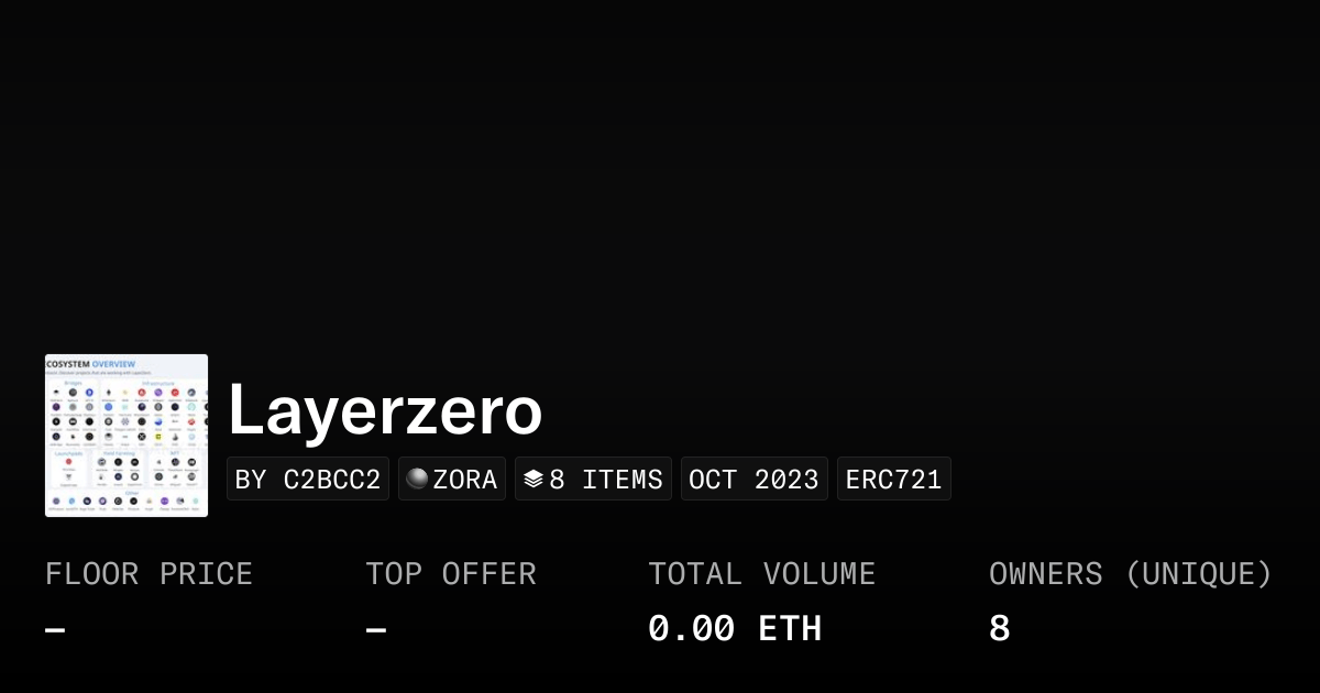 Layerzero Collection Opensea