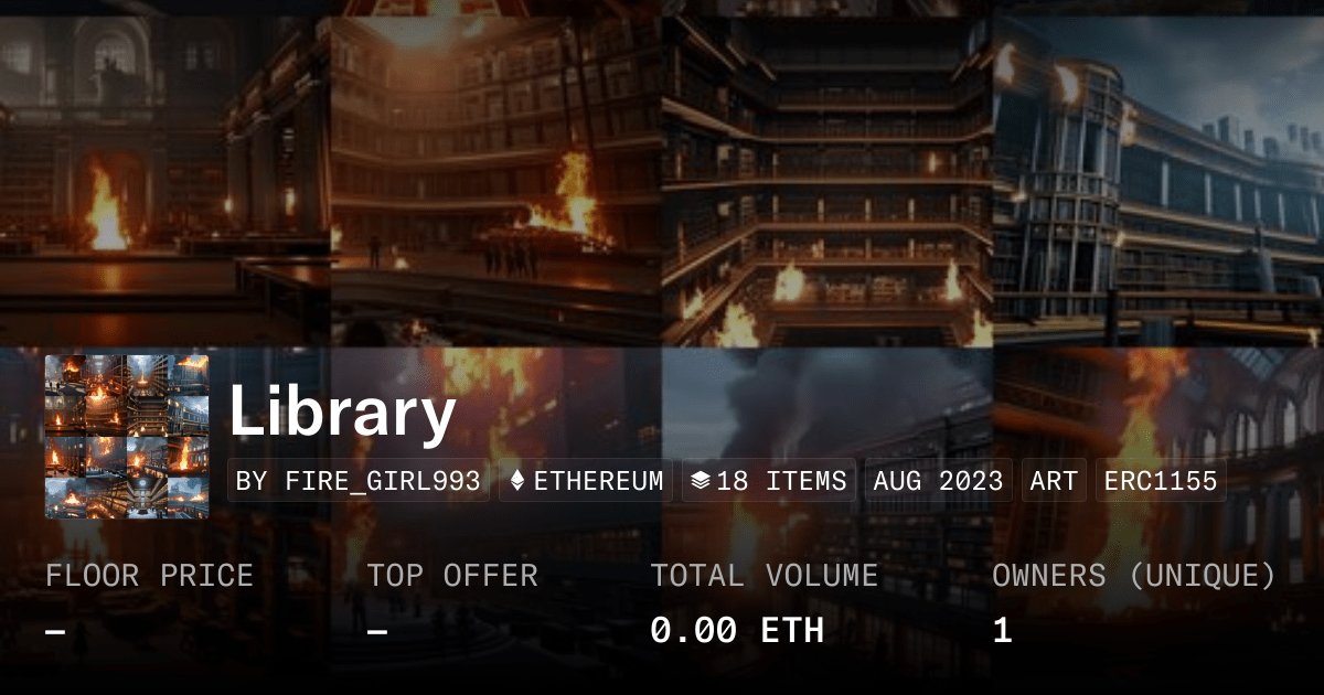 Library Collection Opensea