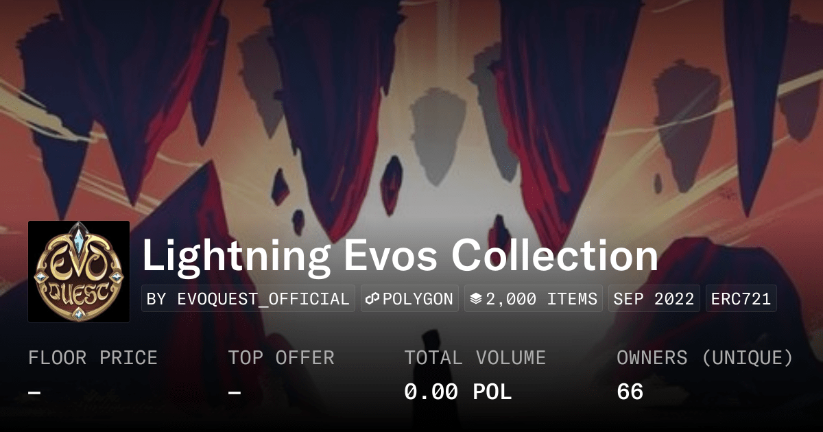 Lightning Evos Collection Collection Opensea