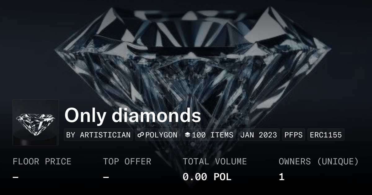 Only Diamonds Collection Opensea