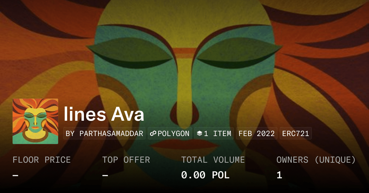 Lines Ava Collection Opensea