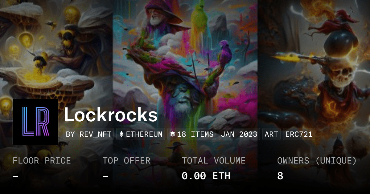 Lockrocks Collection Opensea