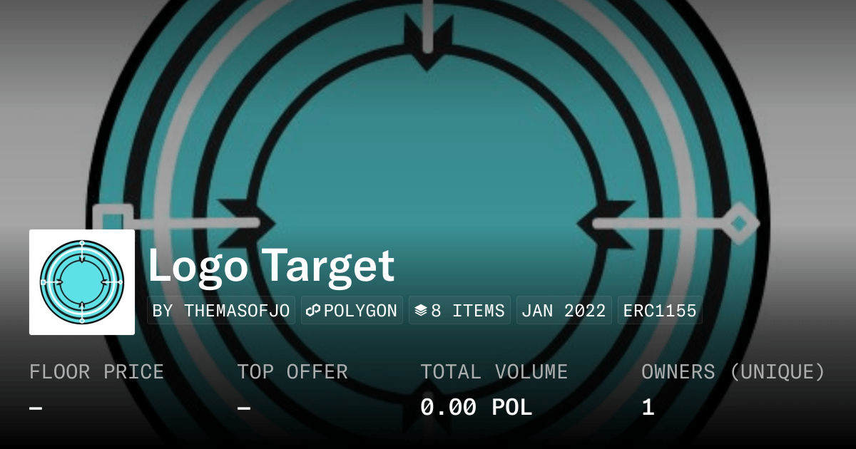 Logo Target Collection Opensea