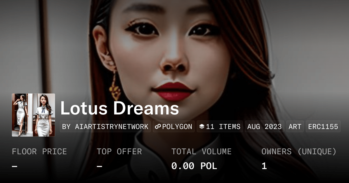 Lotus Dreams Collection Opensea