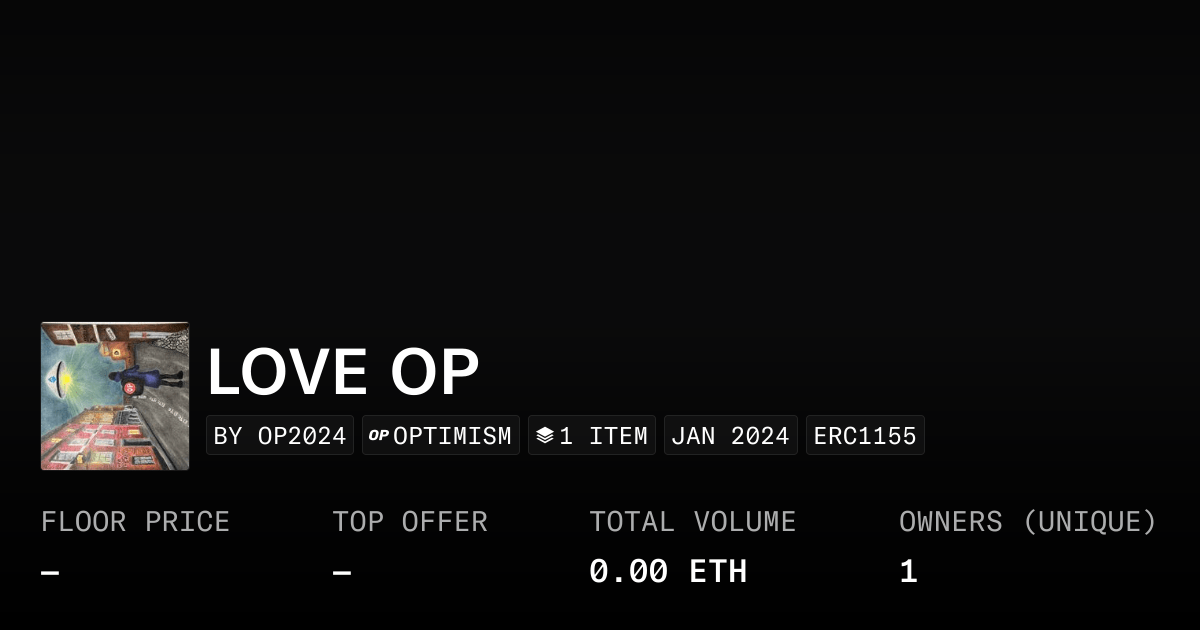 Love Op Collection Opensea
