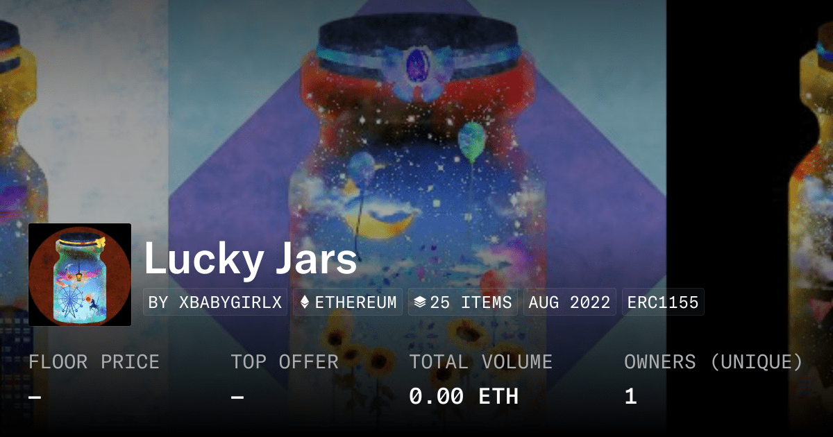 Lucky Jars Collection Opensea