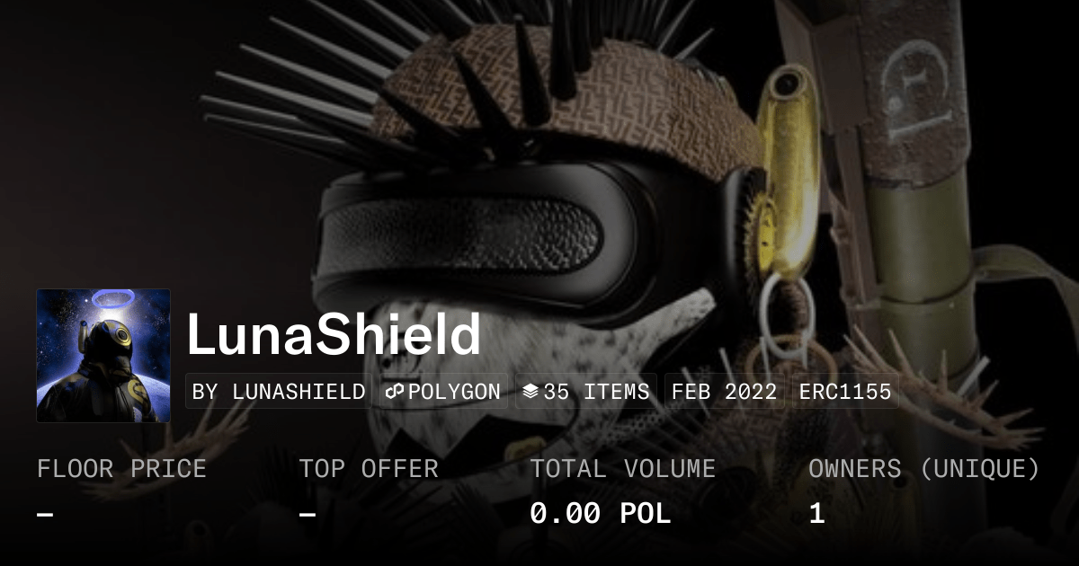Lunashield Collection Opensea