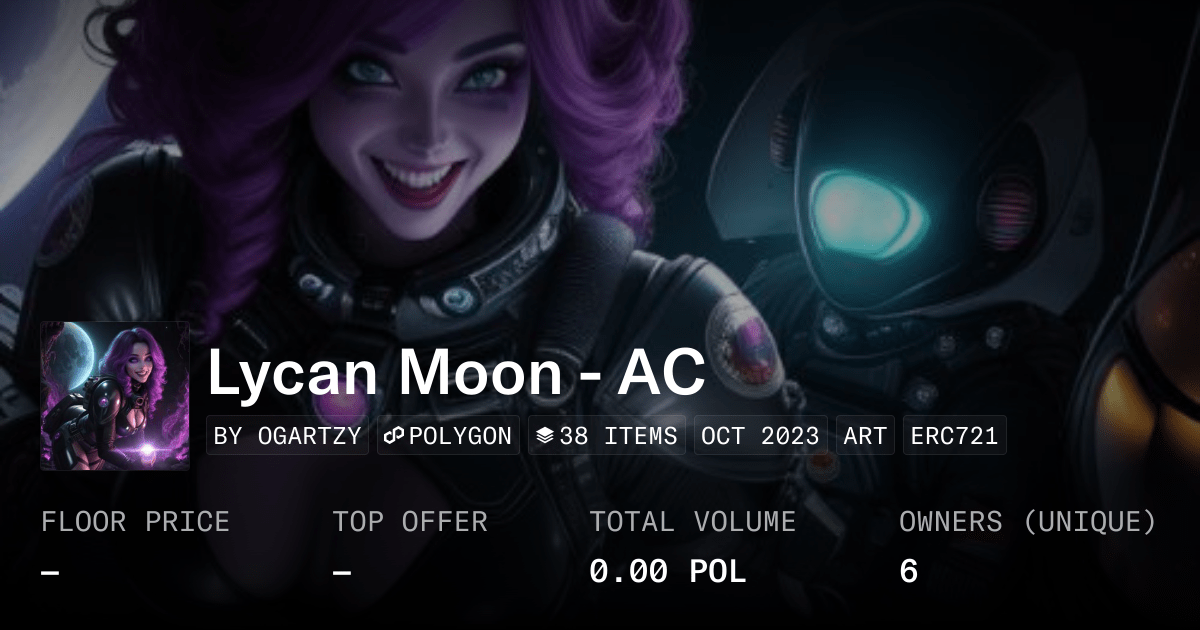 Lycan Moon Ac Collection Opensea