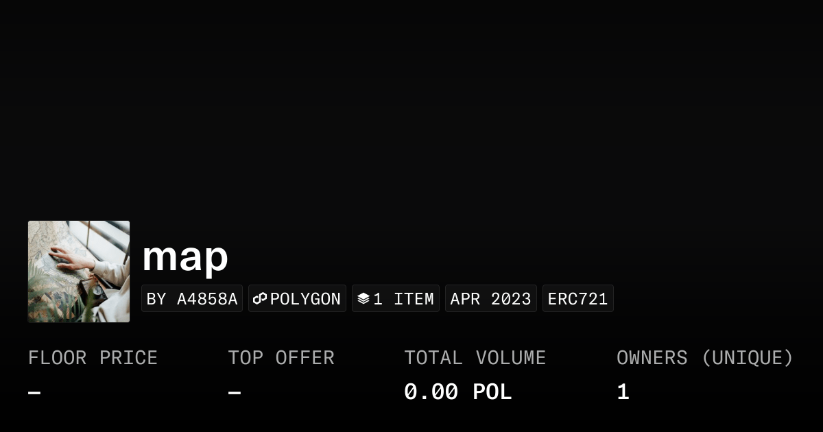 Map Collection Opensea