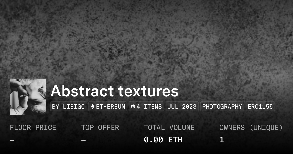 Abstract Textures Collection Opensea