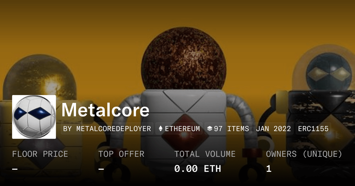 Metalcore Collection Opensea