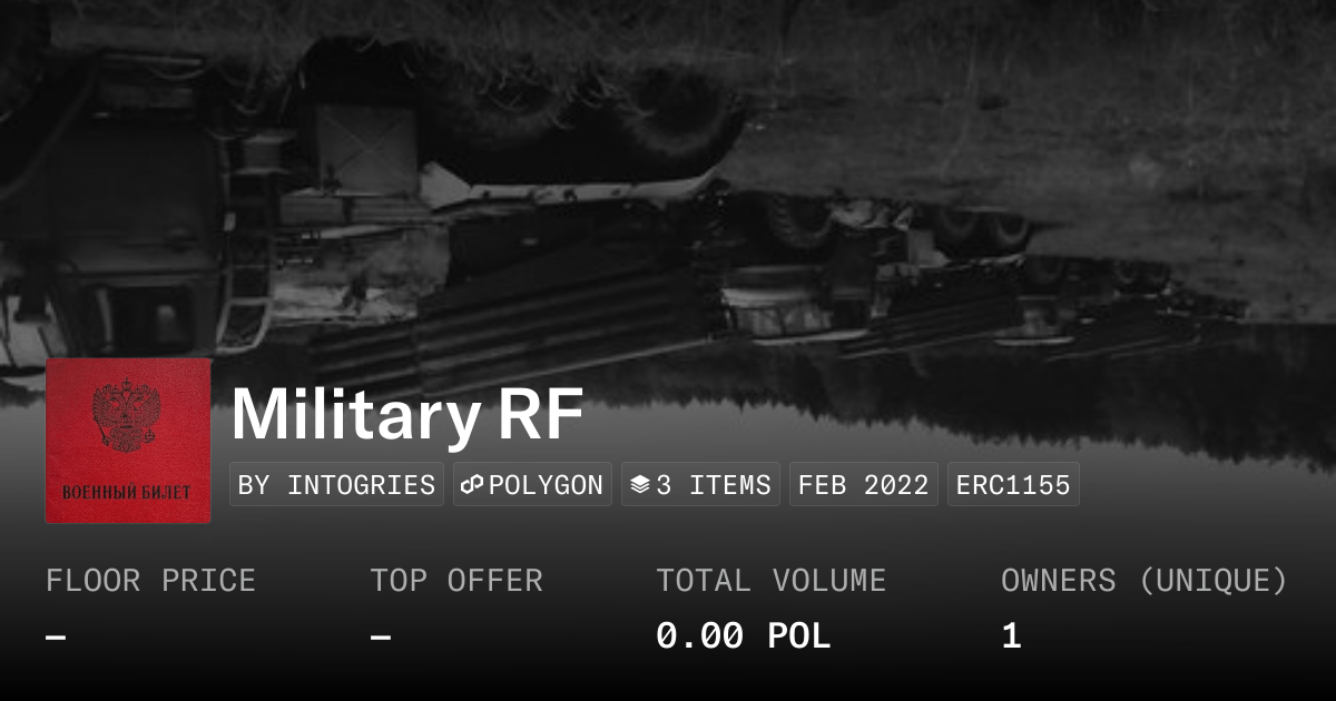 Military Rf Collection Opensea