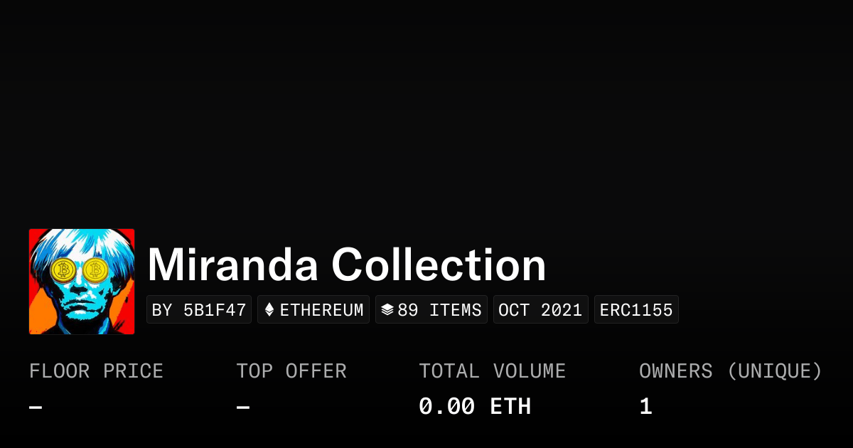 Miranda Collection Collection Opensea