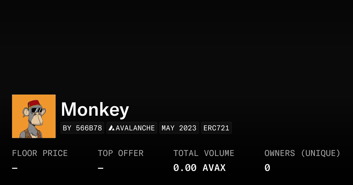 Monkey Collection Opensea