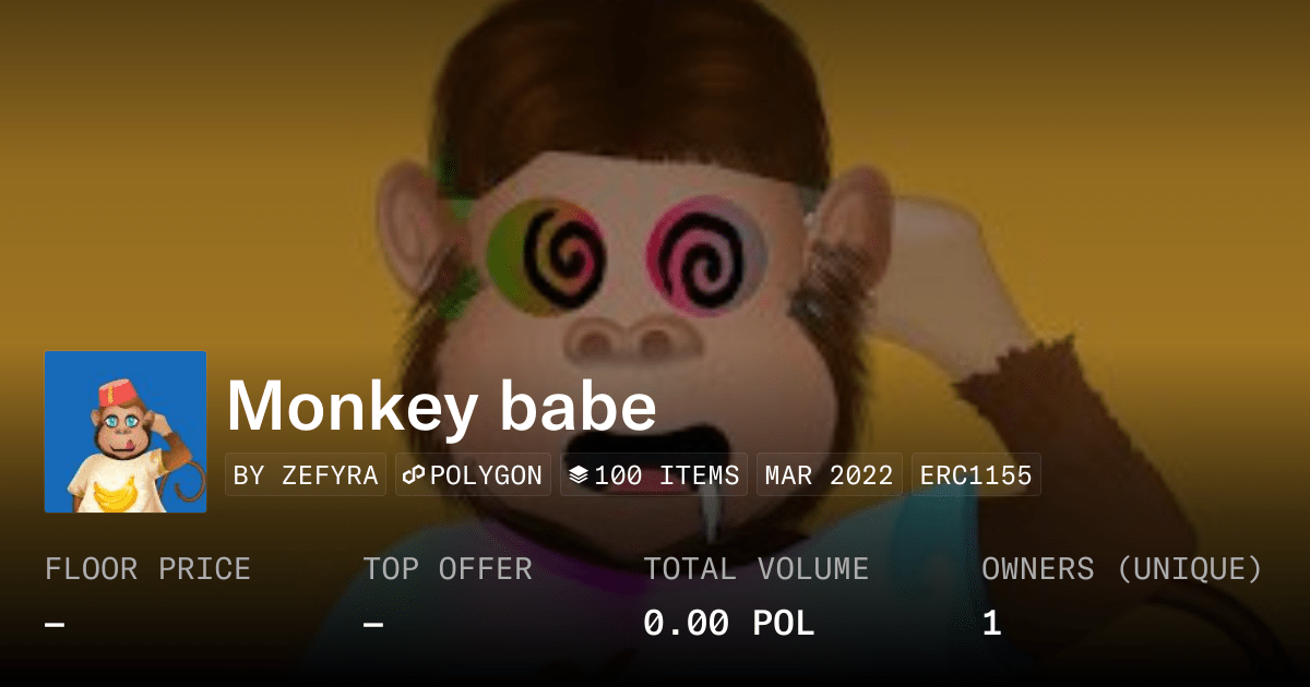 Monkey Babe Collection Opensea