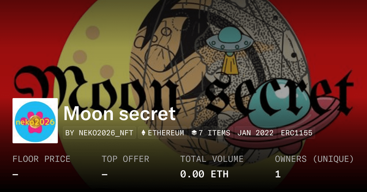 Moon Secret Collection Opensea