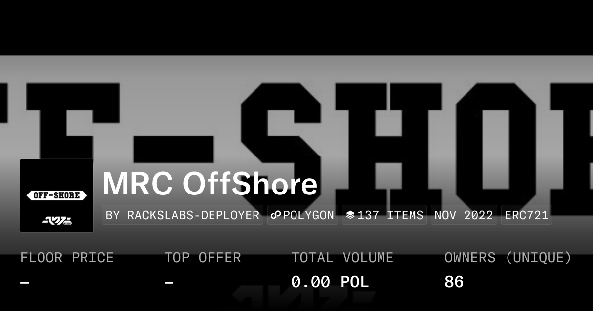 Mrc Offshore Collection Opensea