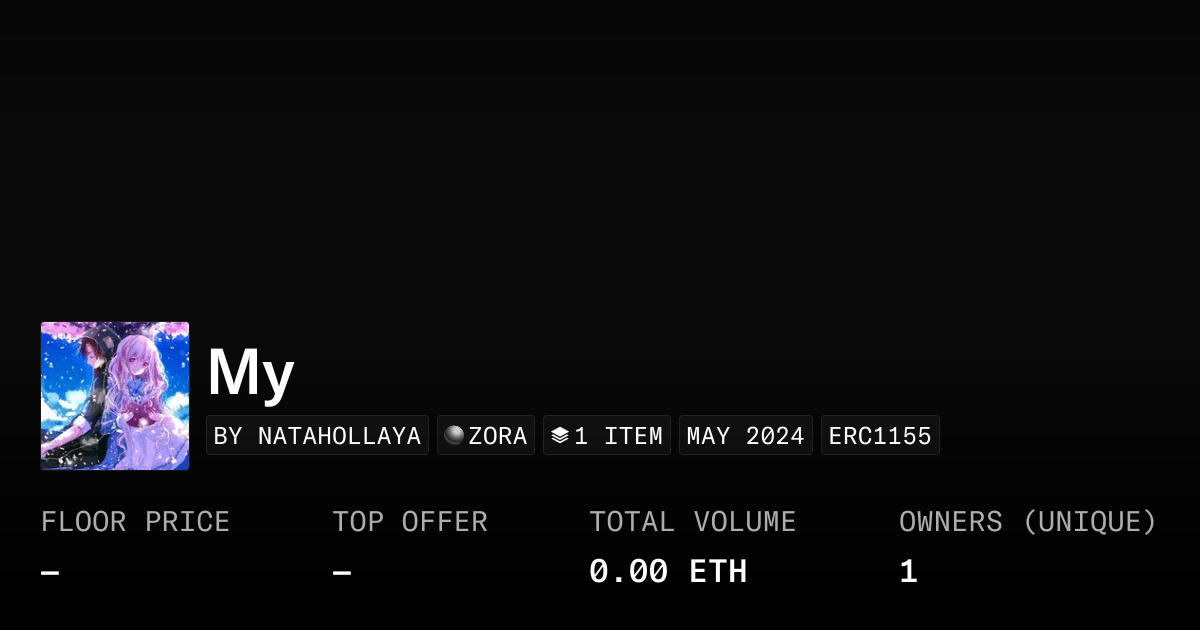 My Collection Opensea