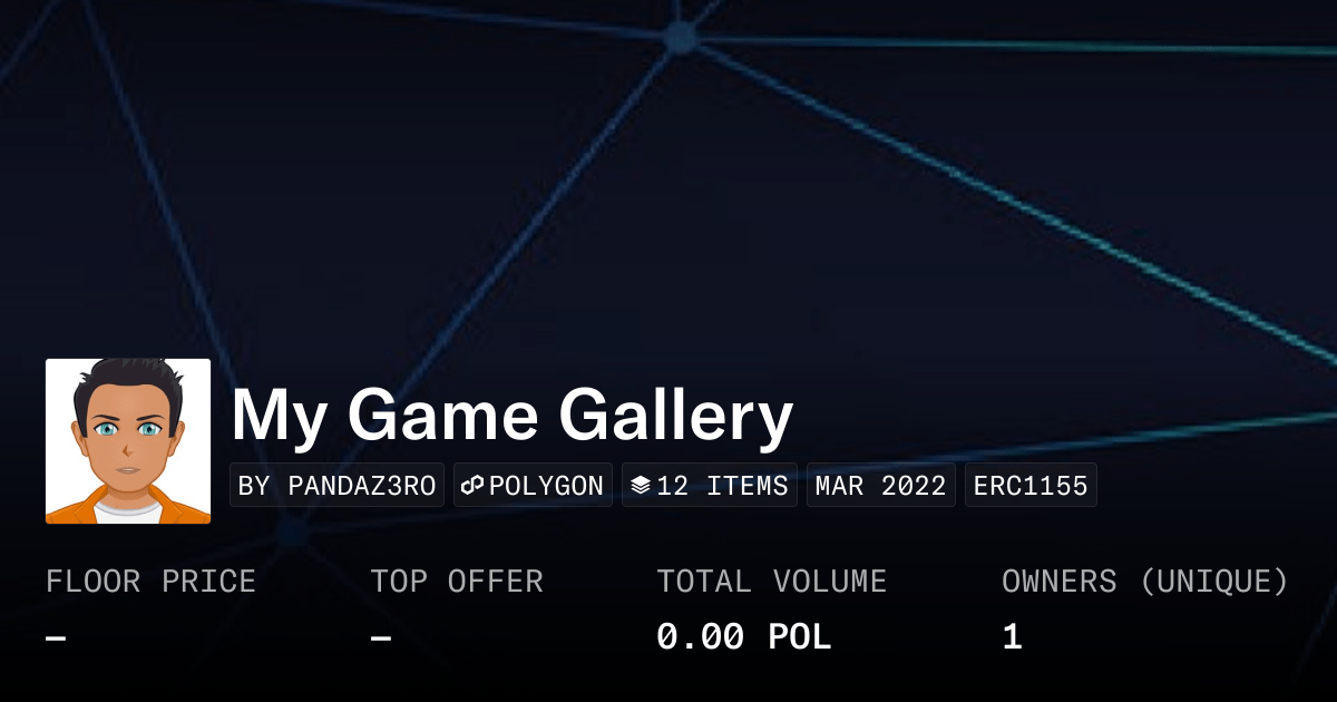 My Game Gallery Collection Opensea