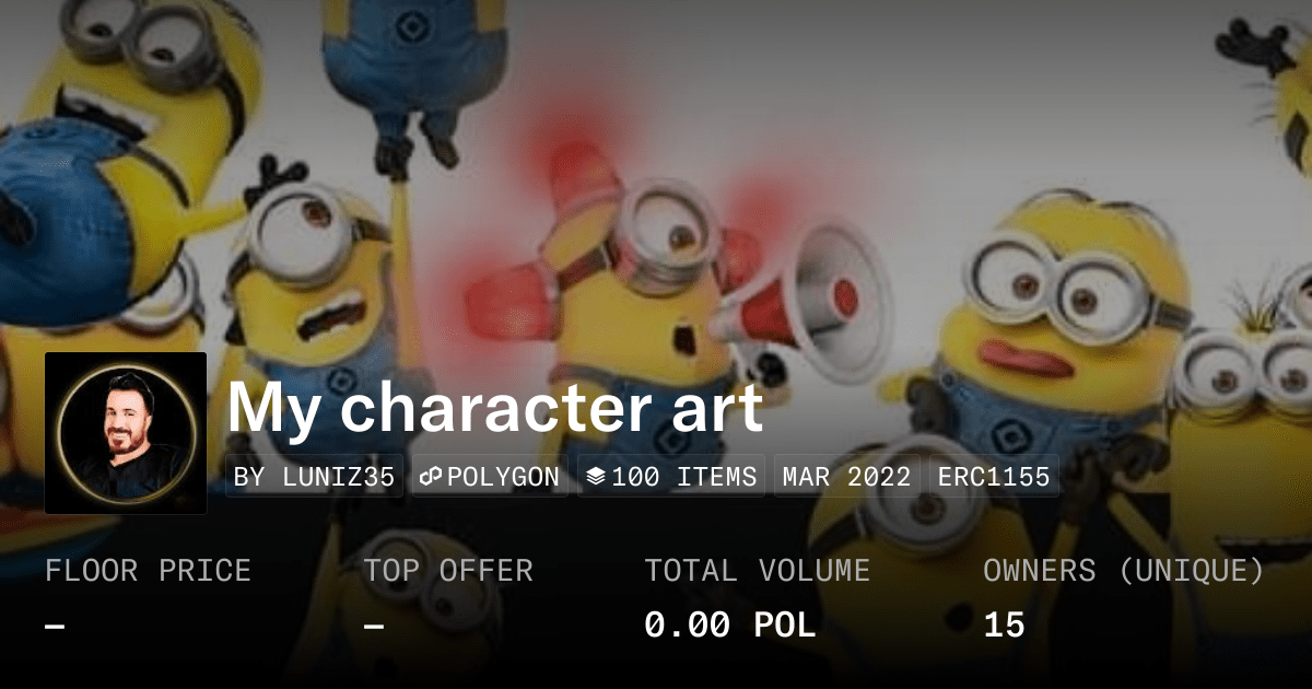 My Character Art Collection Opensea