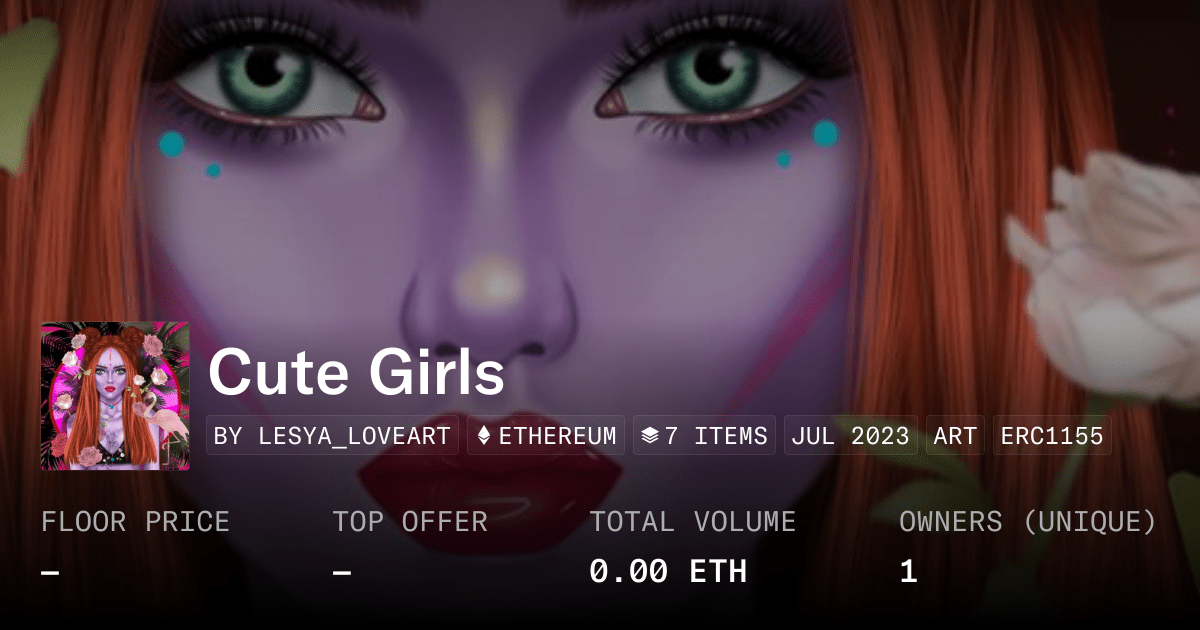 Cute Girls Collection Opensea