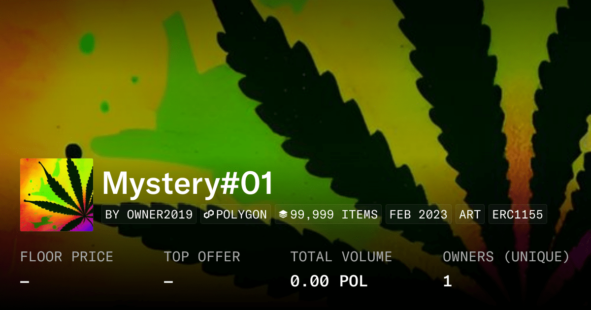 Mystery 01 Collection Opensea