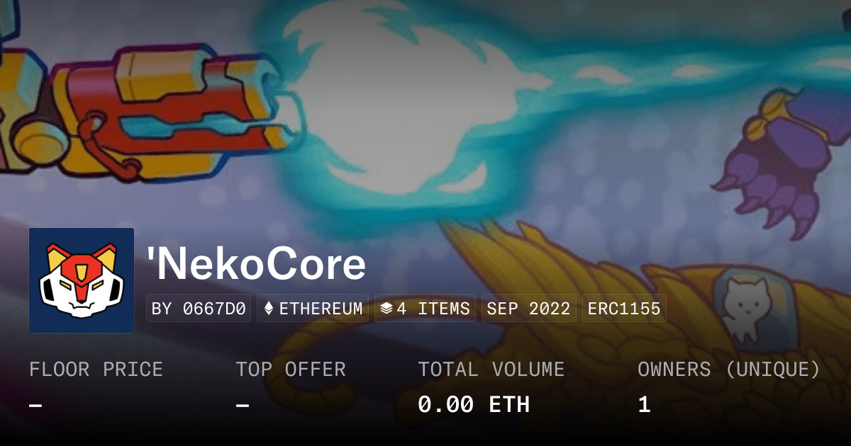 Nekocore Collection Opensea