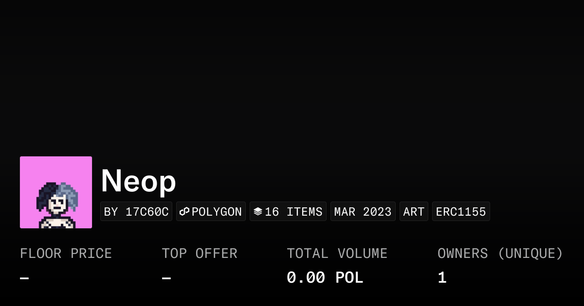 Neop Collection Opensea
