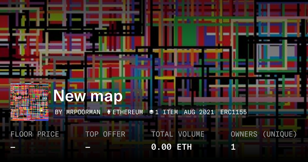 New Map Collection Opensea