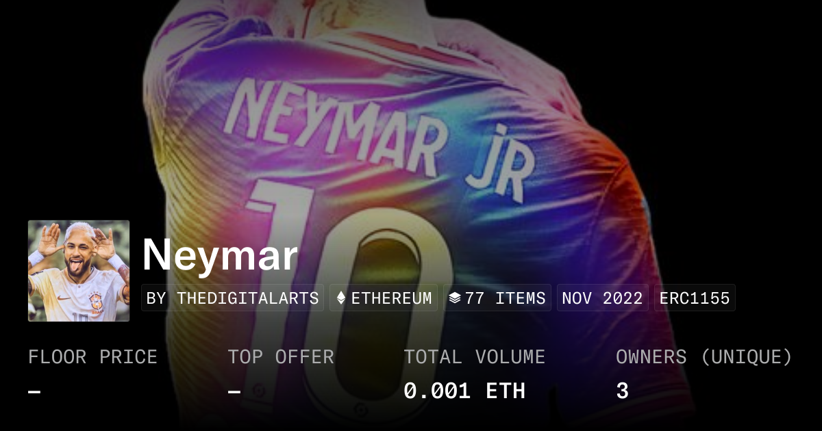 Neymar Collection Opensea