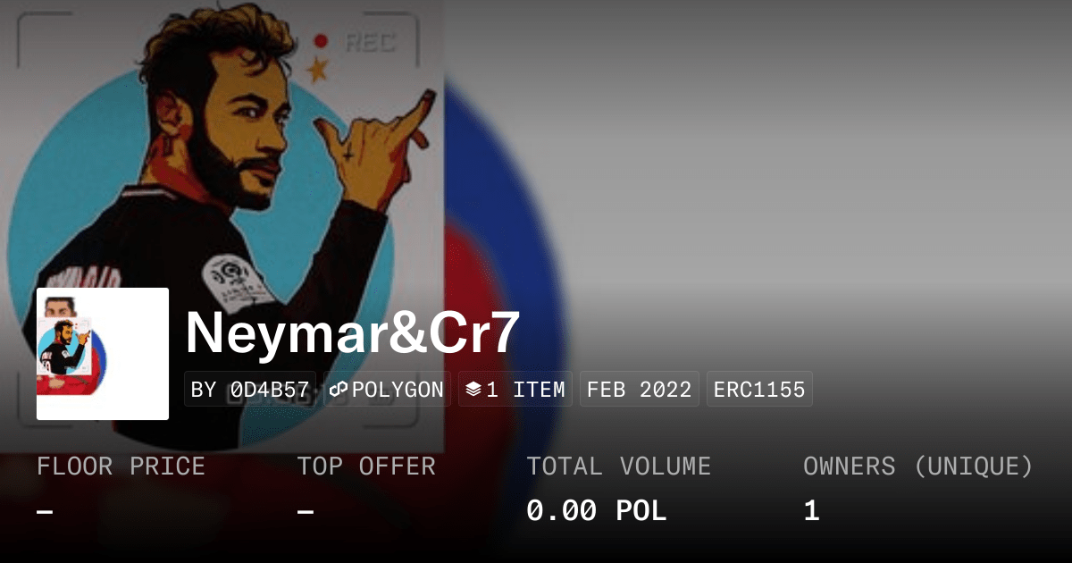 Neymar Cr7 Collection Opensea