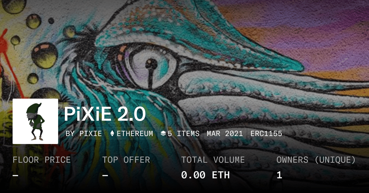 Pixie 2 0 Collection Opensea