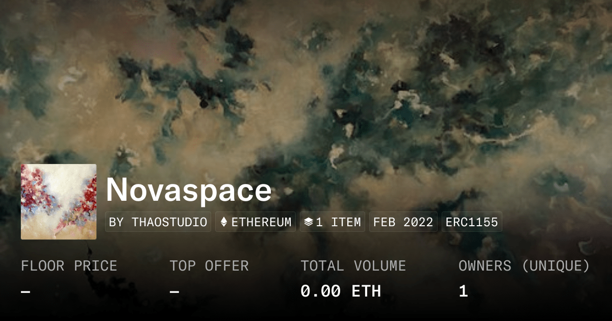 Novaspace Collection Opensea