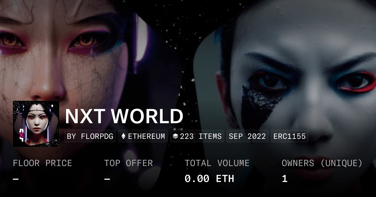 Nxt World Collection Opensea