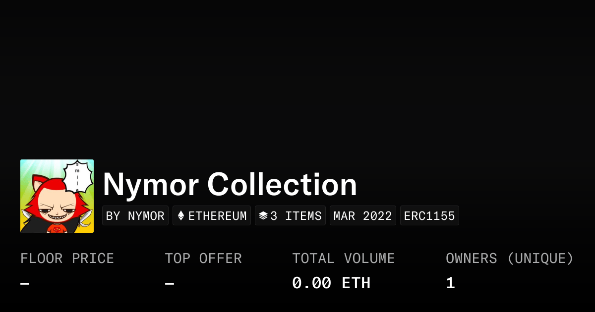 Nymor Collection Collection Opensea