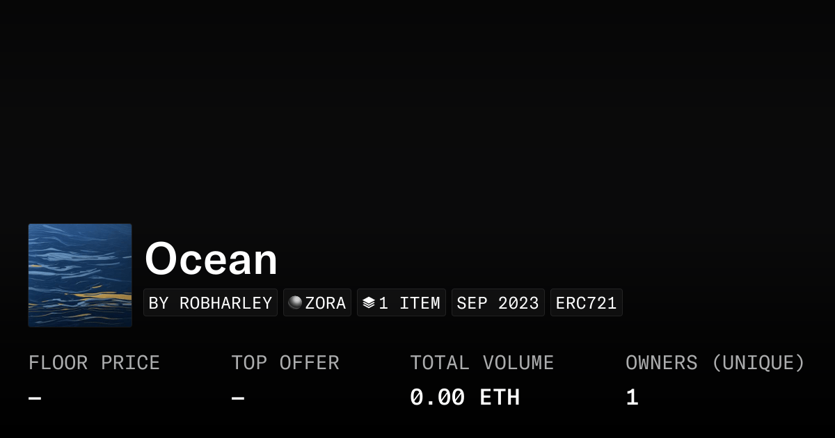 Ocean Collection Opensea