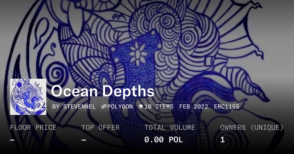 Ocean Depths Collection Opensea