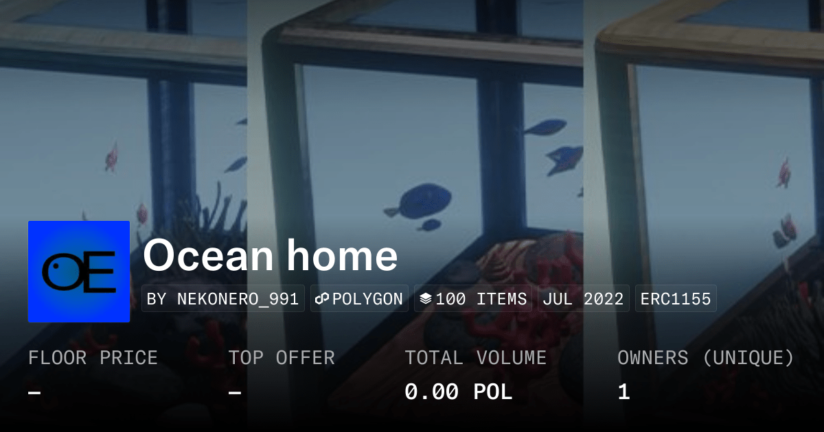 Ocean Home Collection Opensea