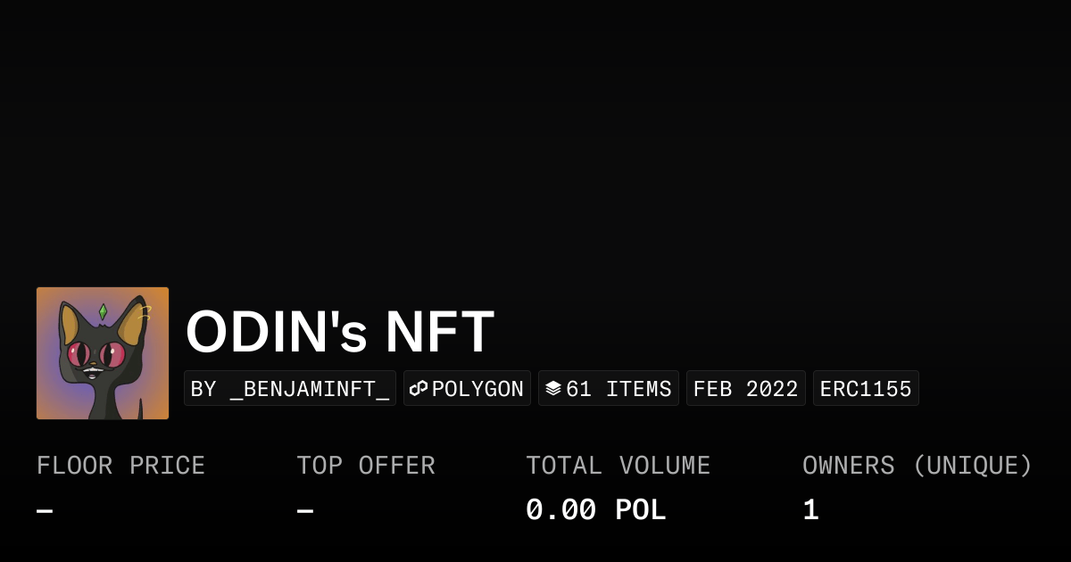 Odin S Nft Collection Opensea