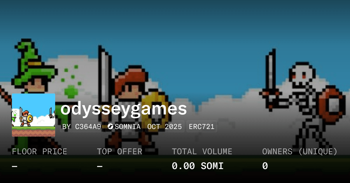 Odysseygames Collection Opensea