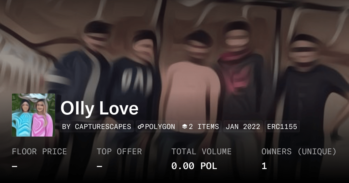 Oily Love Collection Opensea